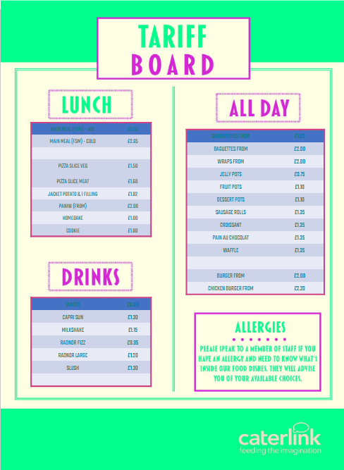 Marlwood School - Caterlink Catering